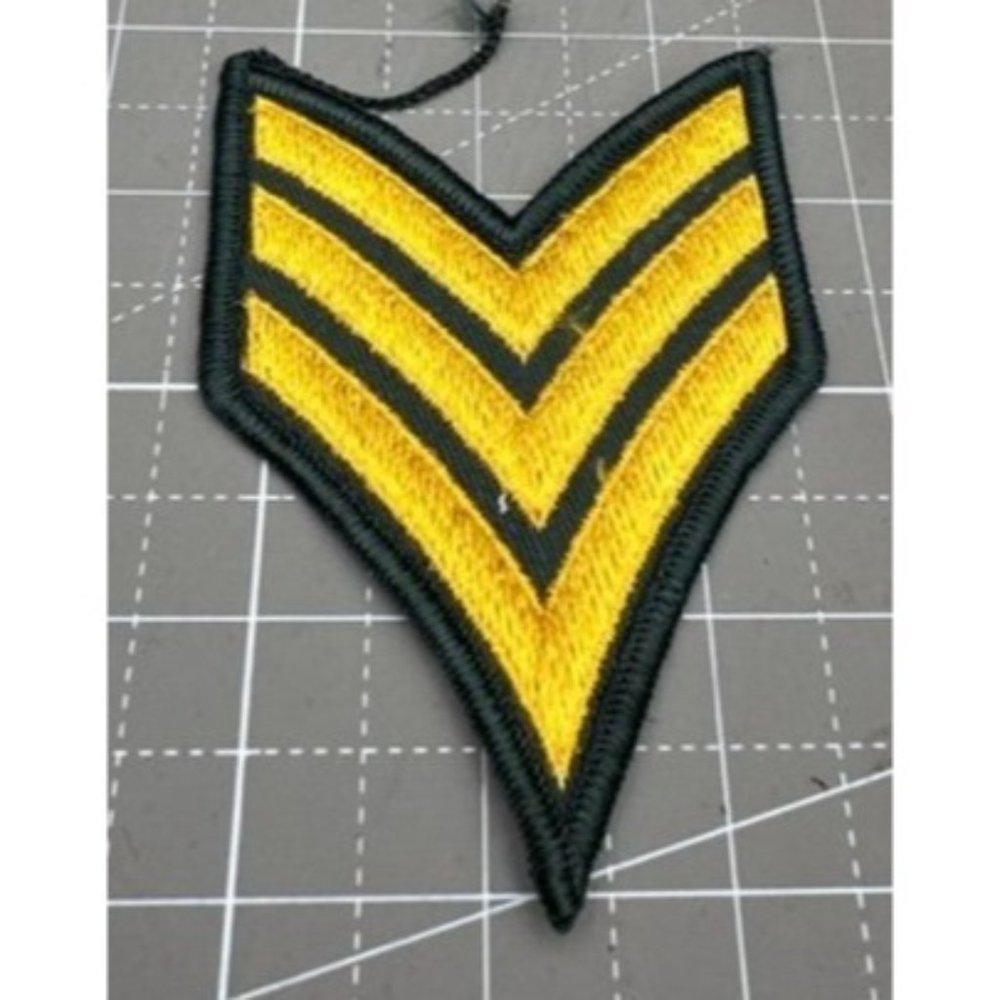 Lot Us Army Vietnam Sergeant Uniform Patches - Gem